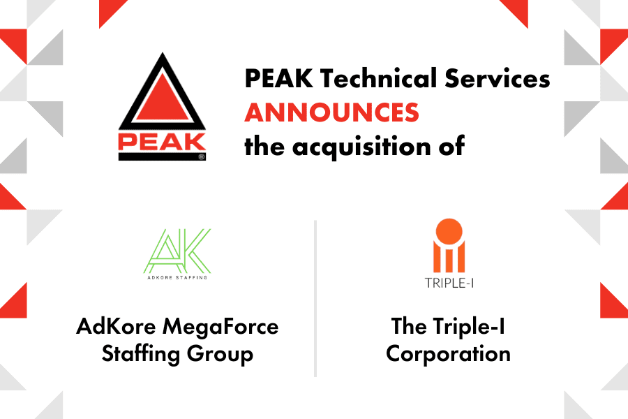 PEAK Acquires MegaForce, AdKore Staffing, & Triple-I Assets